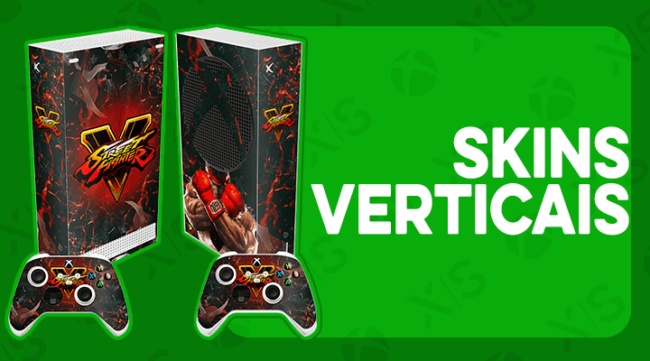 Xbox Series S | Skins Verticais Exclusivas - Pop Arte Skins